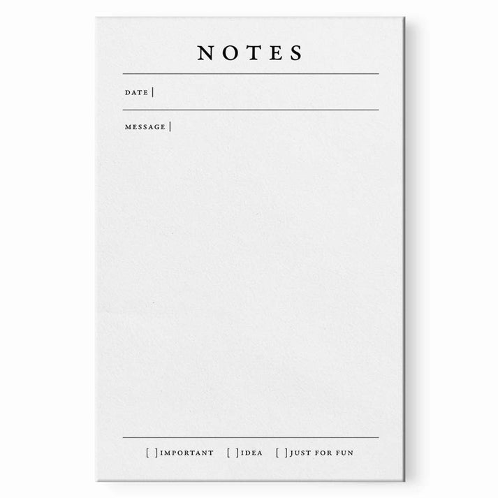 Pharmacy Style Notepad – Idea Chíc