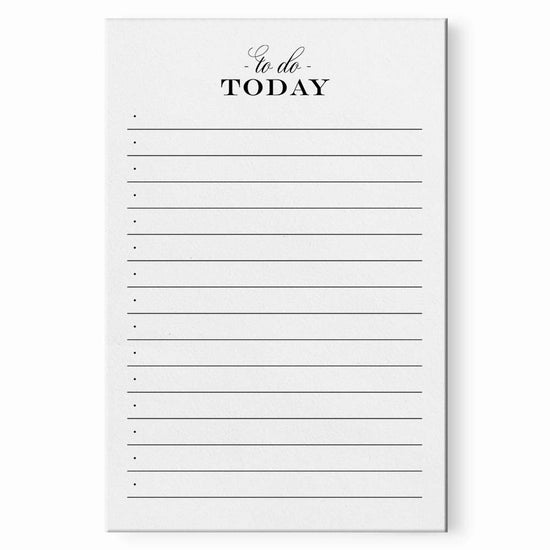 To Do Today Notepad – Idea Chíc