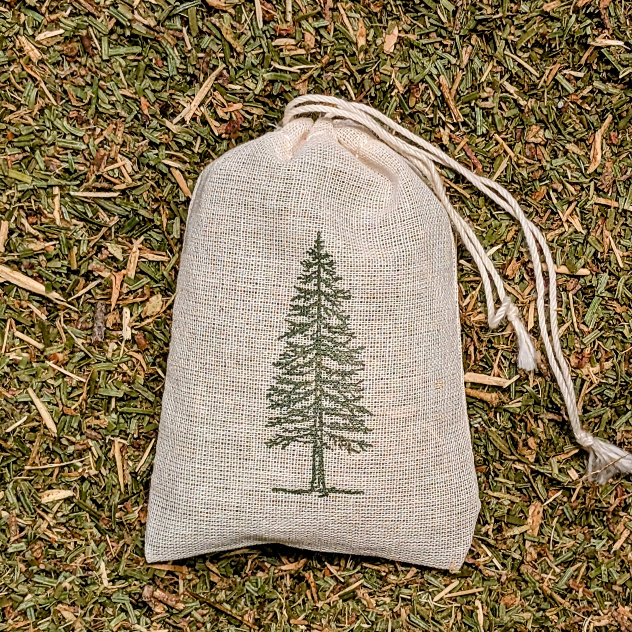 Evergreen Pine Balsam Fir Sachet - 3 Pack for Closet, garment bag or D ...