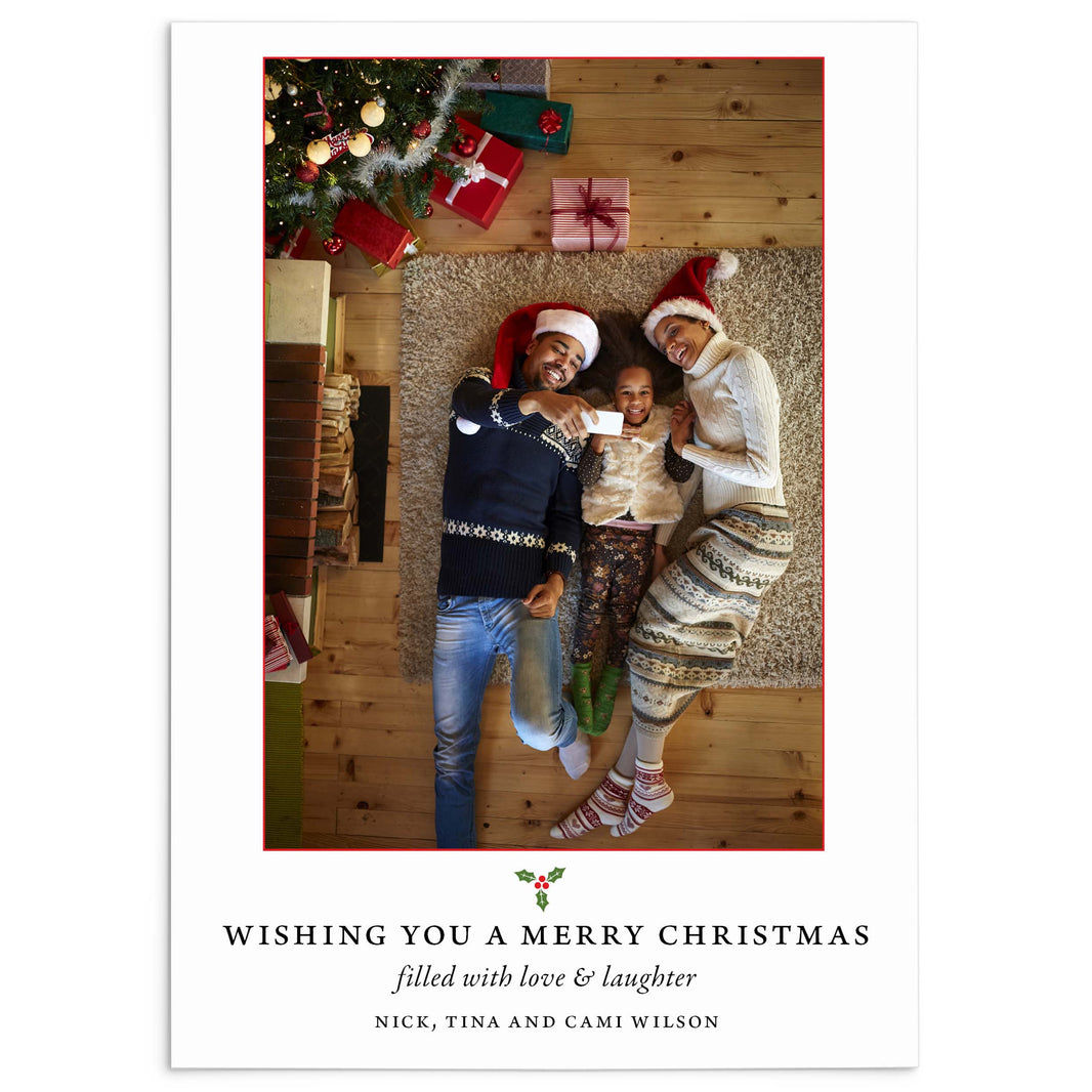 Custom Holiday Photo Cards – Idea Chíc