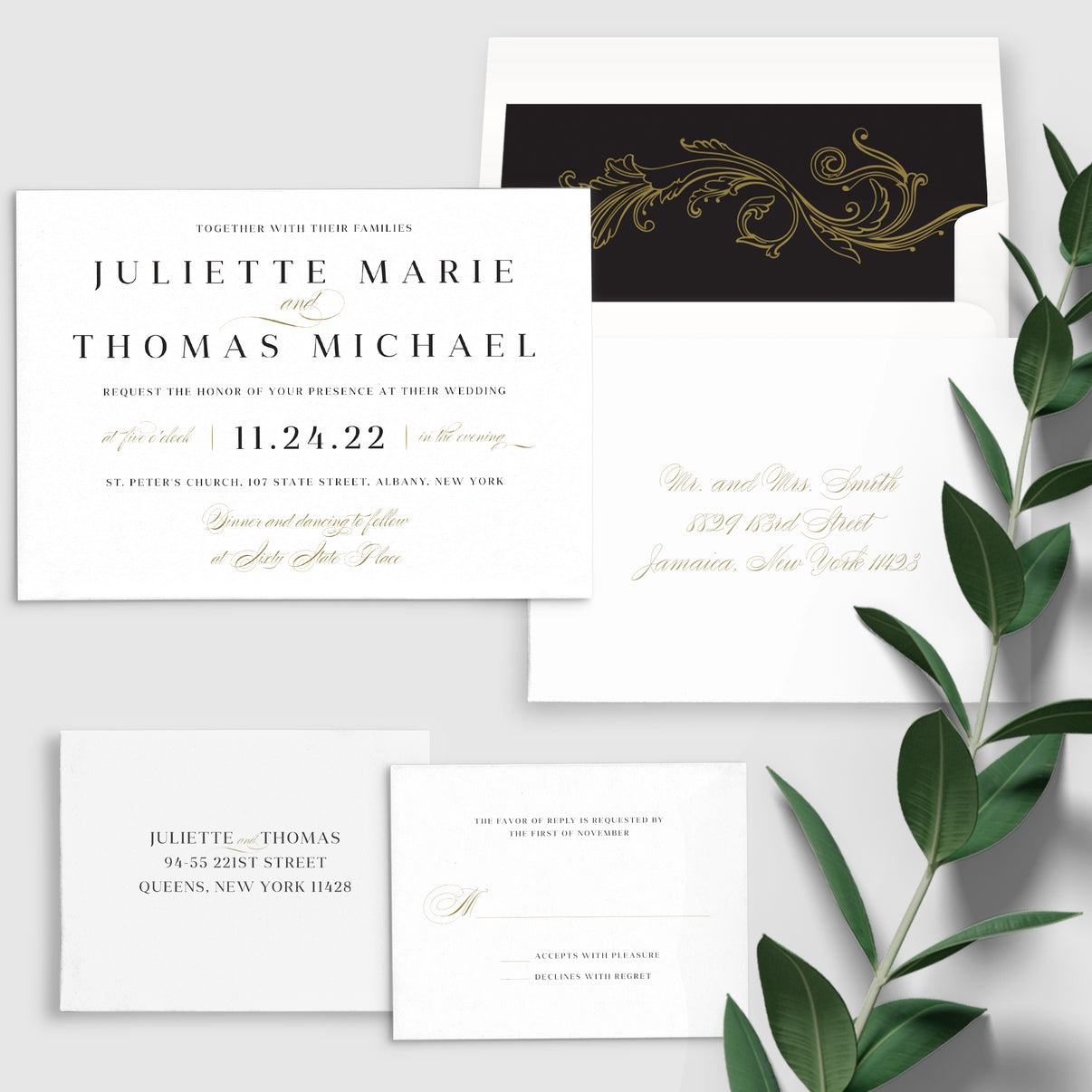 Royalty Wedding Invitation – Idea Chíc