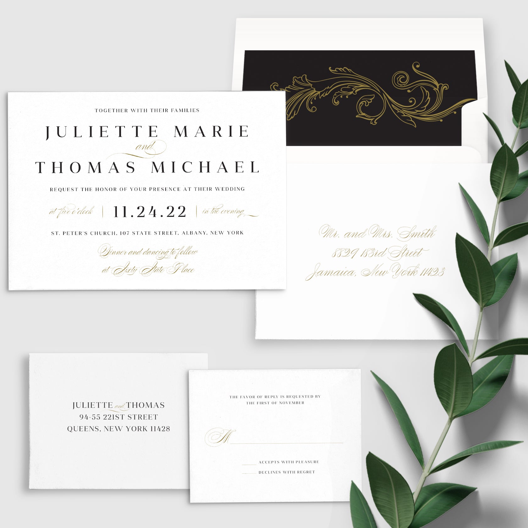 Royalty Wedding Invitation – Idea Chíc