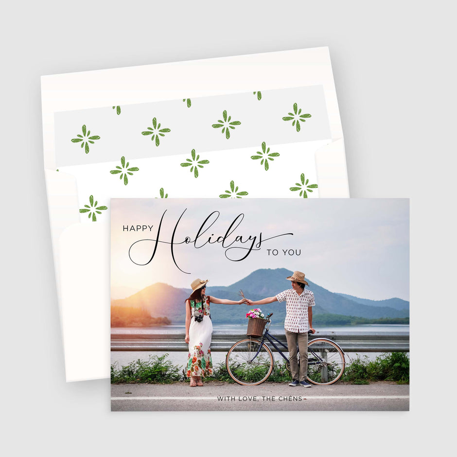 Custom Holiday Photo Cards