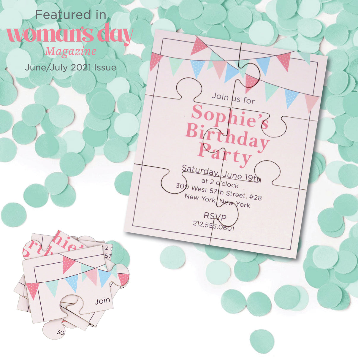 Puzzle Invitation for the Fun and Interactive Wedding or Party – Idea Chíc