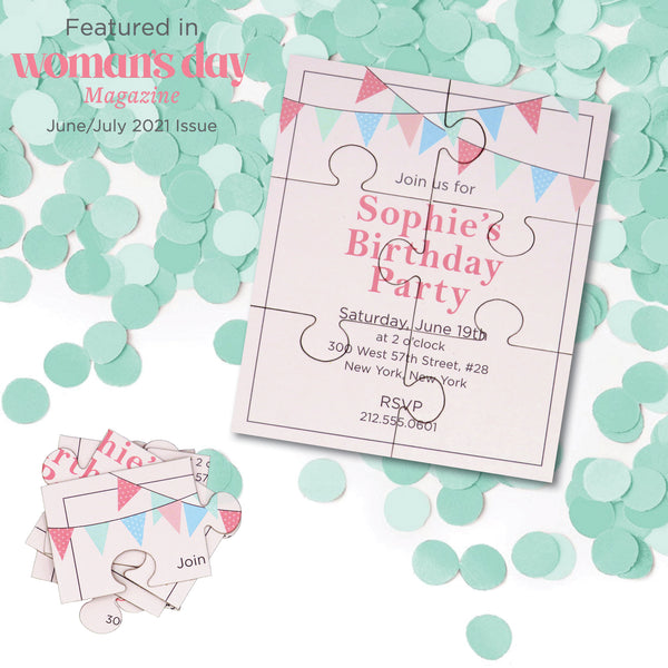 Puzzle Invitation for the Fun and Interactive Wedding or Party